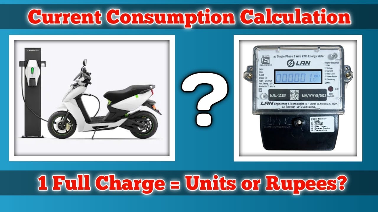 How to Calculate E Scooter Charging Cost I 1 Full Charge = Cost? I How ...