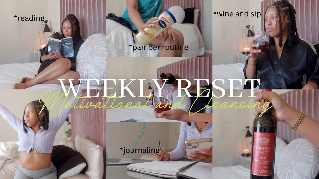 Vlog Weekly Self Care Reset Maintaining My Mental Health Habits Tips