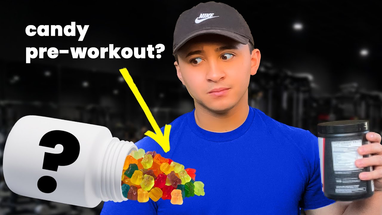 I Tried Pre-Workout Gummy Bears (Gymmy Bear Review) - YouTube