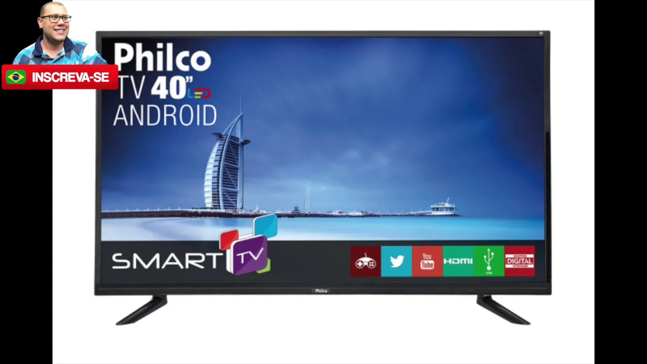 Smart TV Philco Led Android 40 PH40E20DSGWA Bivolt - YouTube