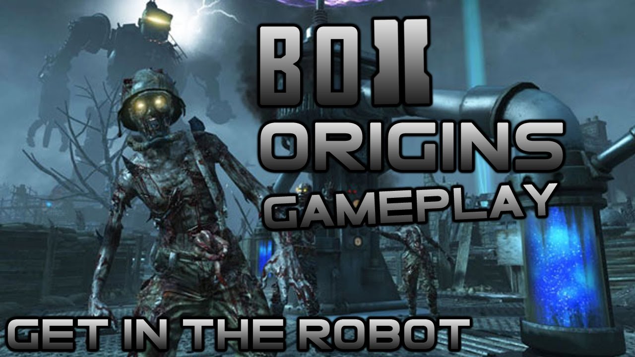 Black Ops 2 Zombies: Origins Solo Gameplay - Get In The Giant Robot ...