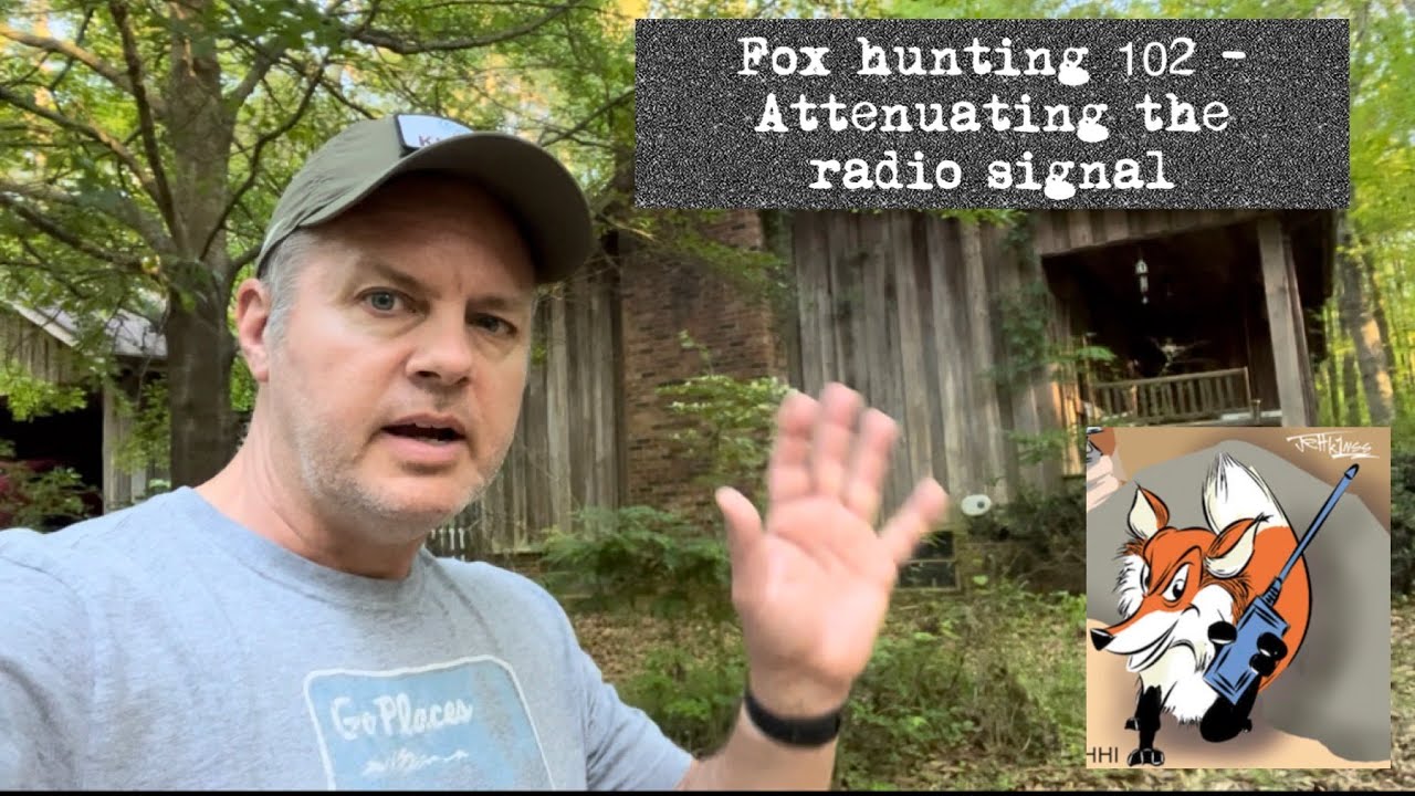 Fox hunting 102 - Attenuating the radio signal #hamradio #foxhunting ...