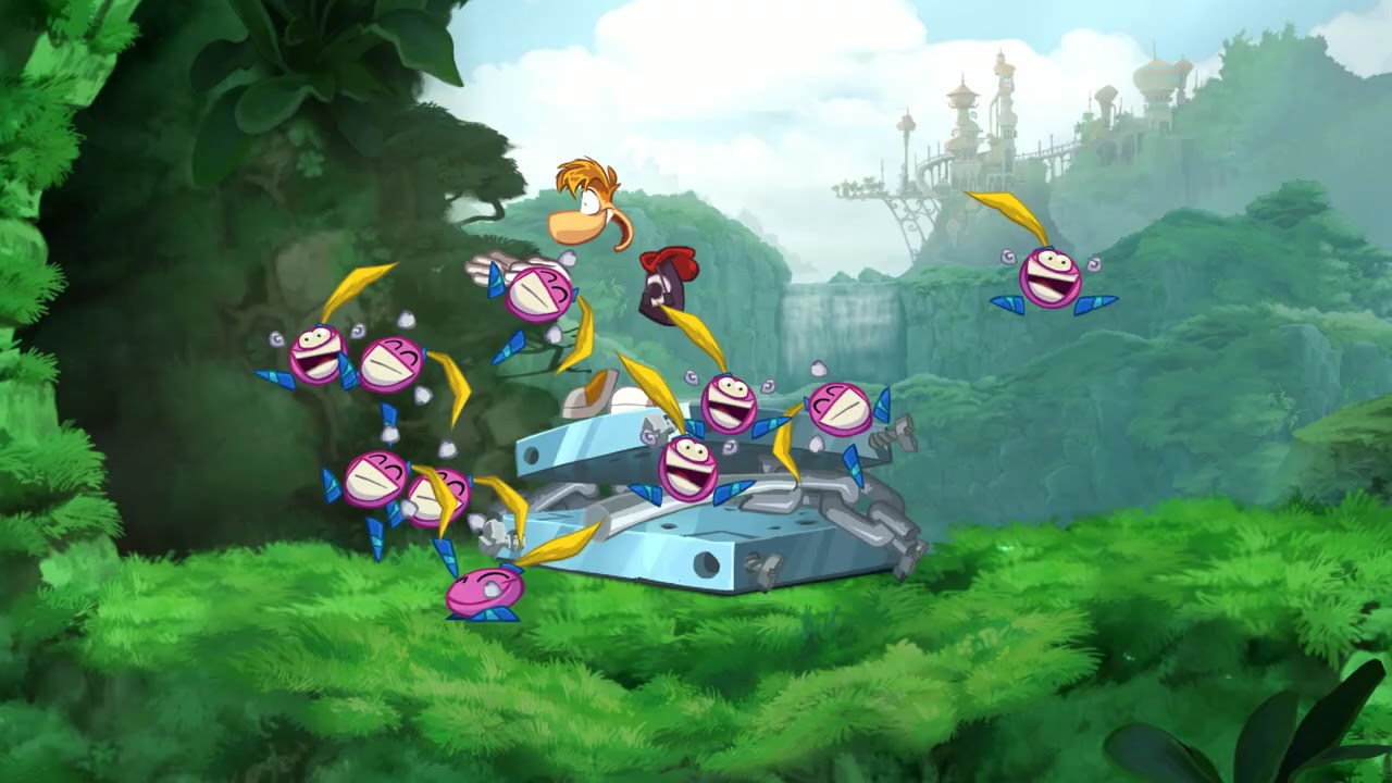 Rayman Origins victory animation! - YouTube