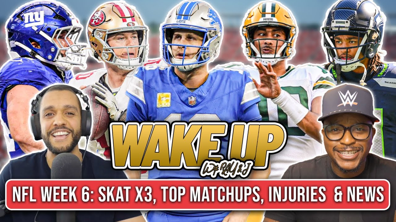 NFL Week 6 Preview: Skattebo 3 TDs & Giants Win, Top Matchups, Latest ...