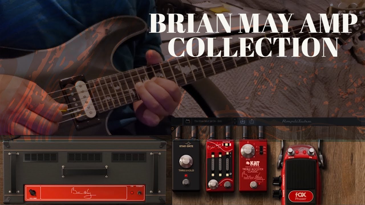 AMPLITUBE'S BRIAN MAY COLLECTION FEATURES THE 70s FINEST AMPS! - YouTube