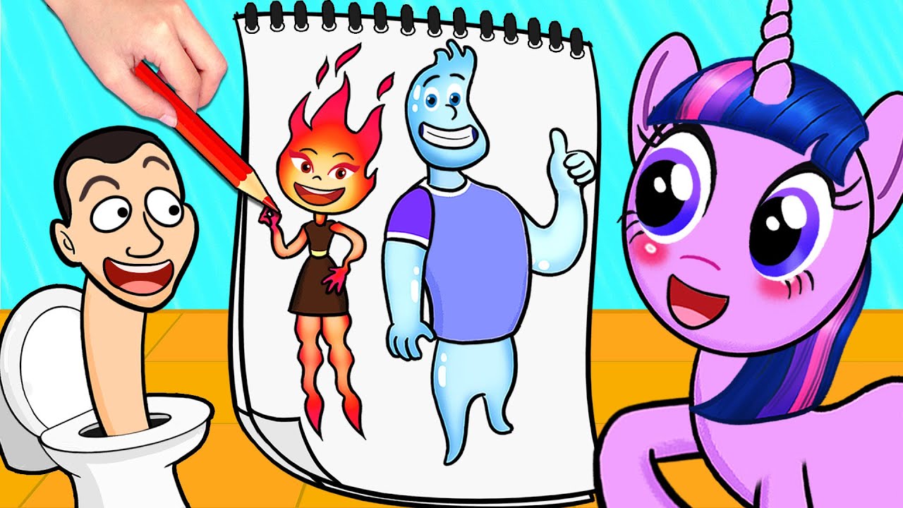 [🐾paper diy🐾] How Were Ember And Wade Created? - MY LITTLE PONY | Stop ...