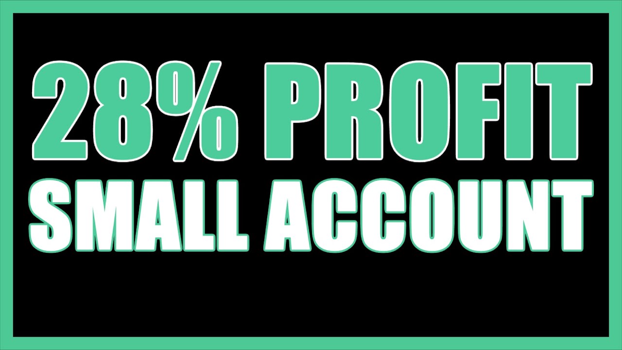 28% PROFIT With Small Account Investing | Simple Option Trading - YouTube