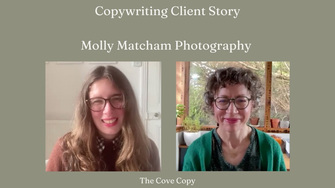 Copywriting Client Story - Molly Matcham Photography - YouTube