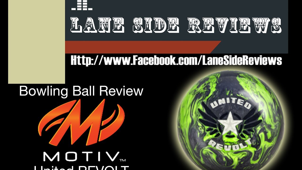 MOTIV United Revolt Bowling Ball Review by Lane Side Reviews - YouTube