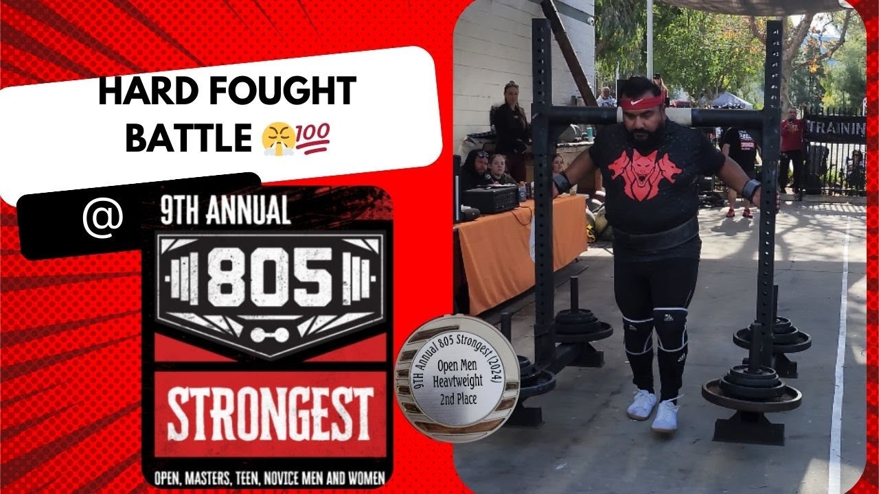 HARD FOUGHT BATTLE at 805 STRONGEST!!! #Gym #Strongman #FYP - YouTube