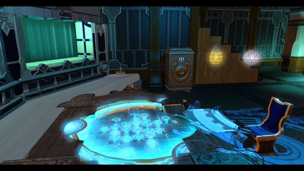 FFXIV House Design Walk Through: Forest & Science Fiction House - YouTube