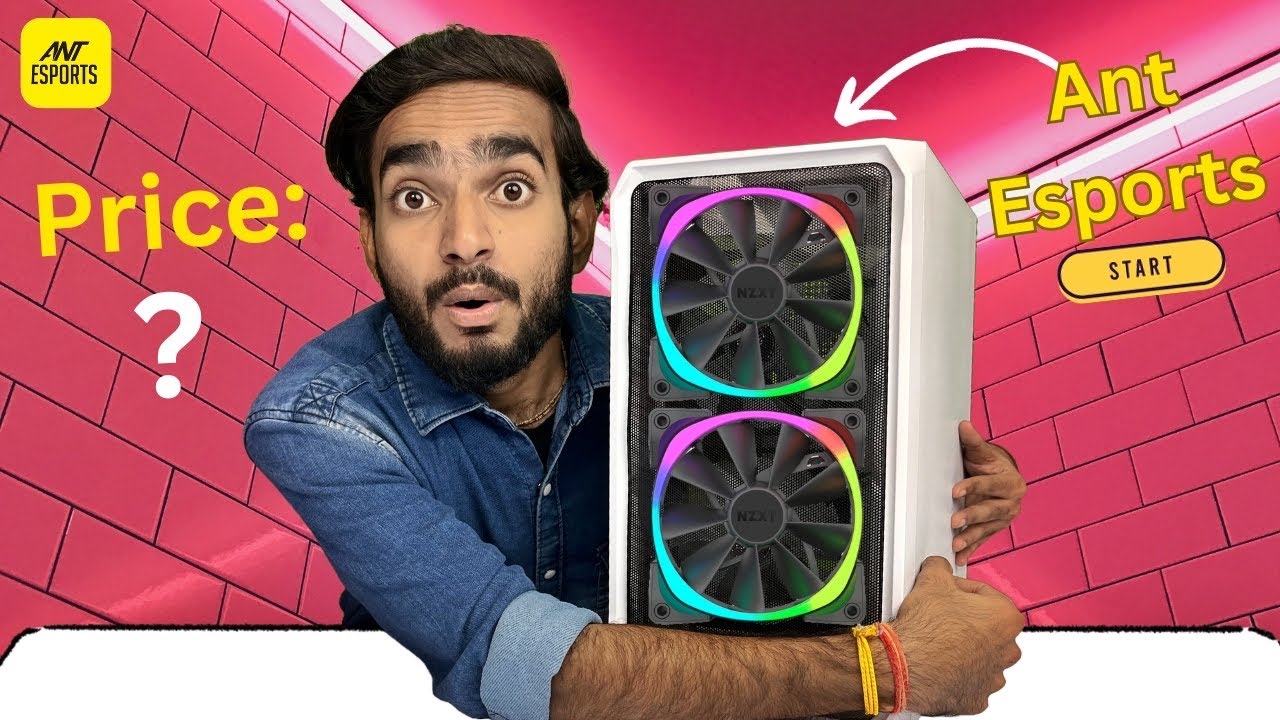 Ant Esports 100 Air Mini M-ATX Cabinet | Best cabinet under ₹2999 ...