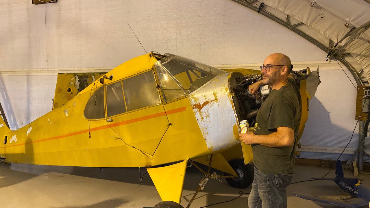 Episode 3- 1941 Piper J5A- Component evaluation - YouTube