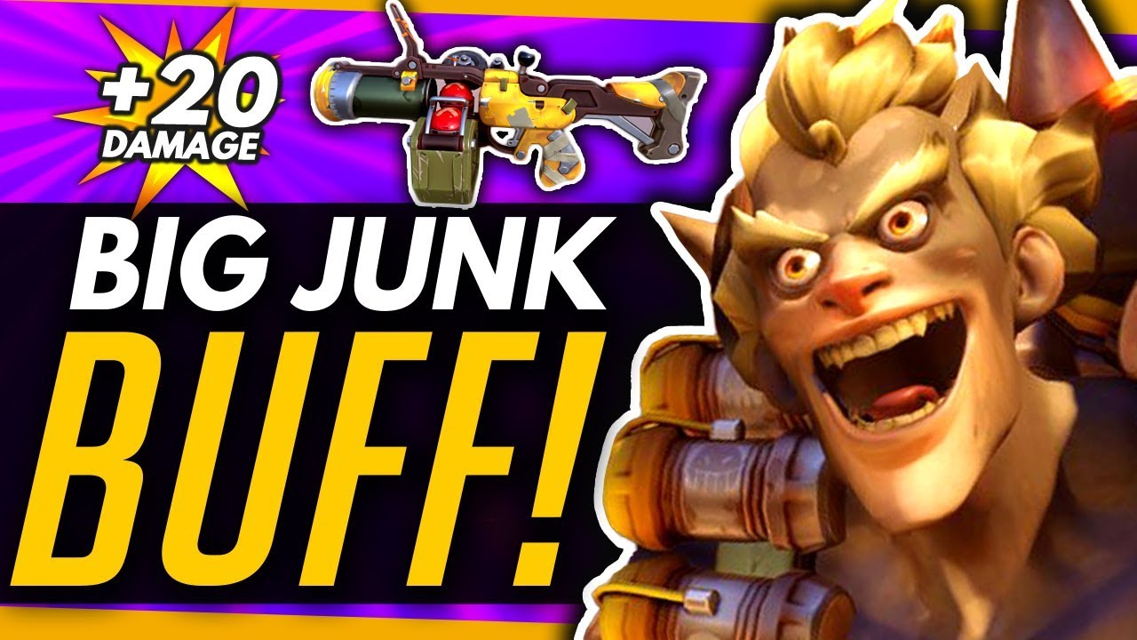 Overwatch | BIG JUNKRAT BUFF - More PTR Hero Changes - YouTube