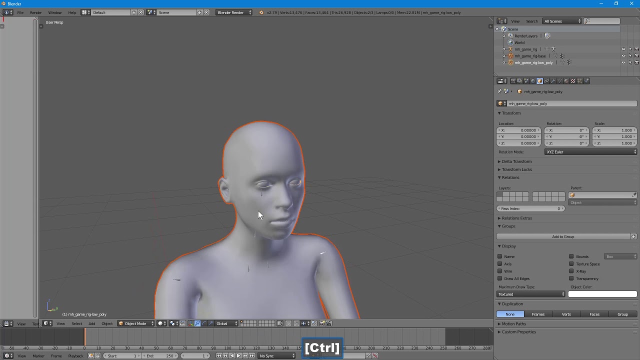 Freeze Avatar in Pose - YouTube
