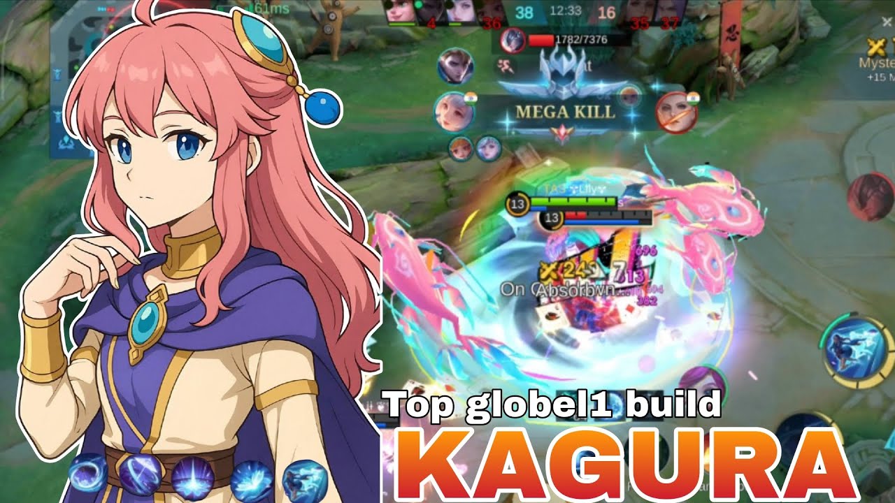 BTC Kagura burst damage with flameshot combo-MLBB - YouTube