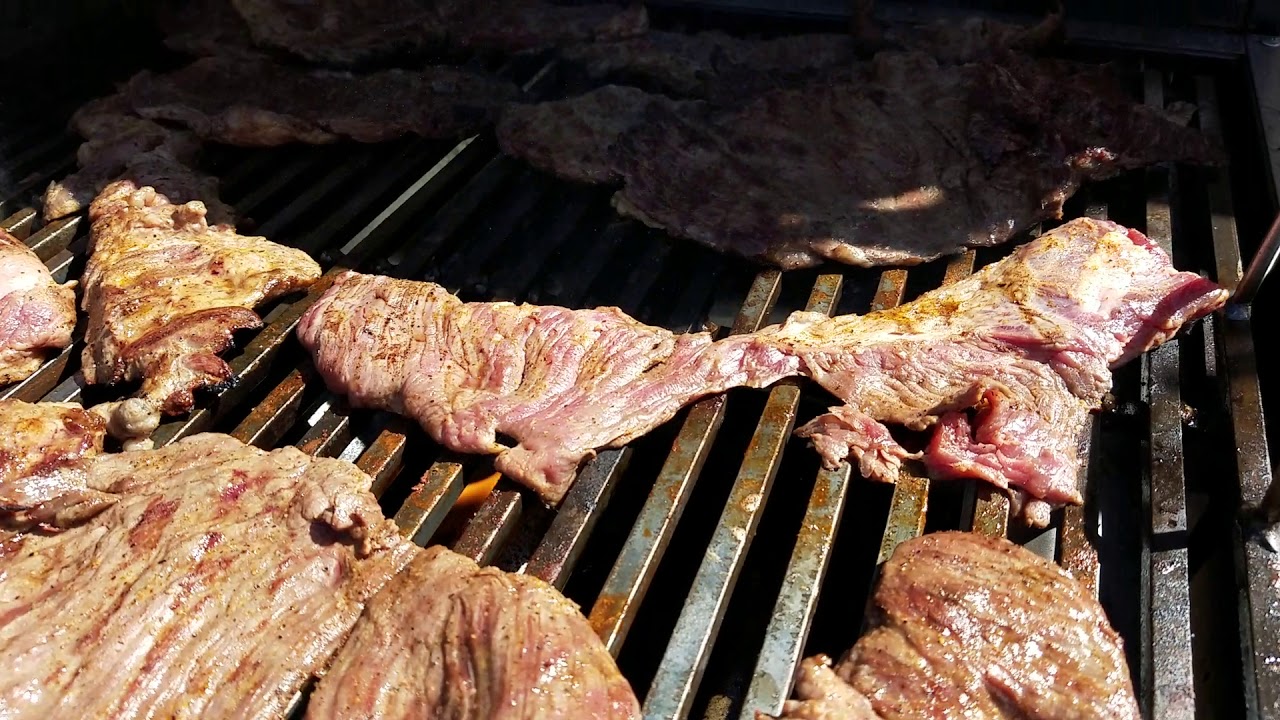Prepping our Beef Loin Flap Meat for our Fajita Catering | Elegante ...
