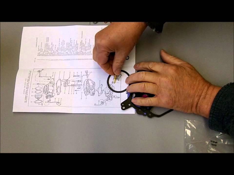 Carter BBS Carburetor Kit K4103 - YouTube