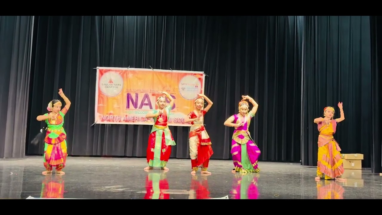 Kuchipudi Indian Classical Dance winning first Prize, Dallas, Texas ...