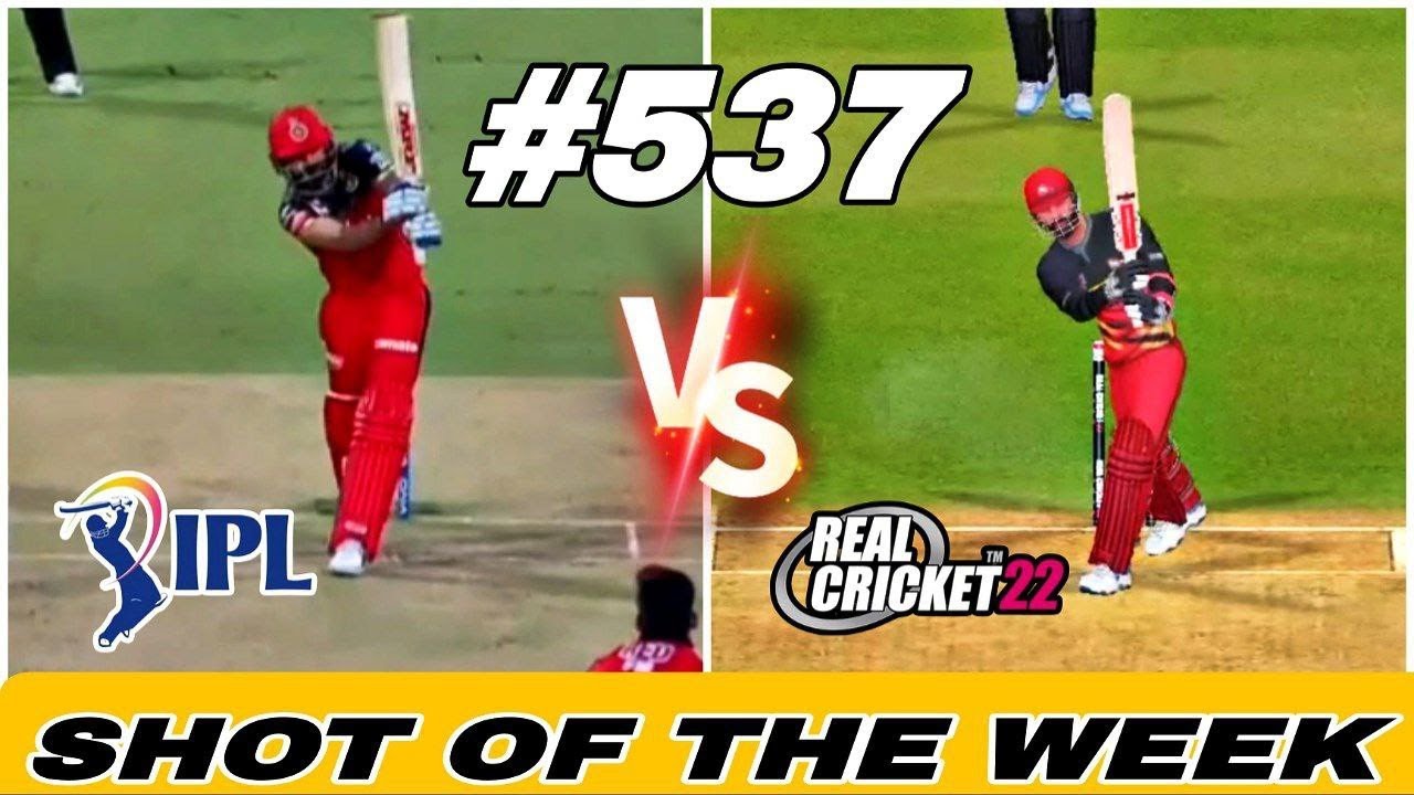 RC 22 New Gold Shot of the week 🤯🏏 | King Kohli's Flick Shot Coming ...