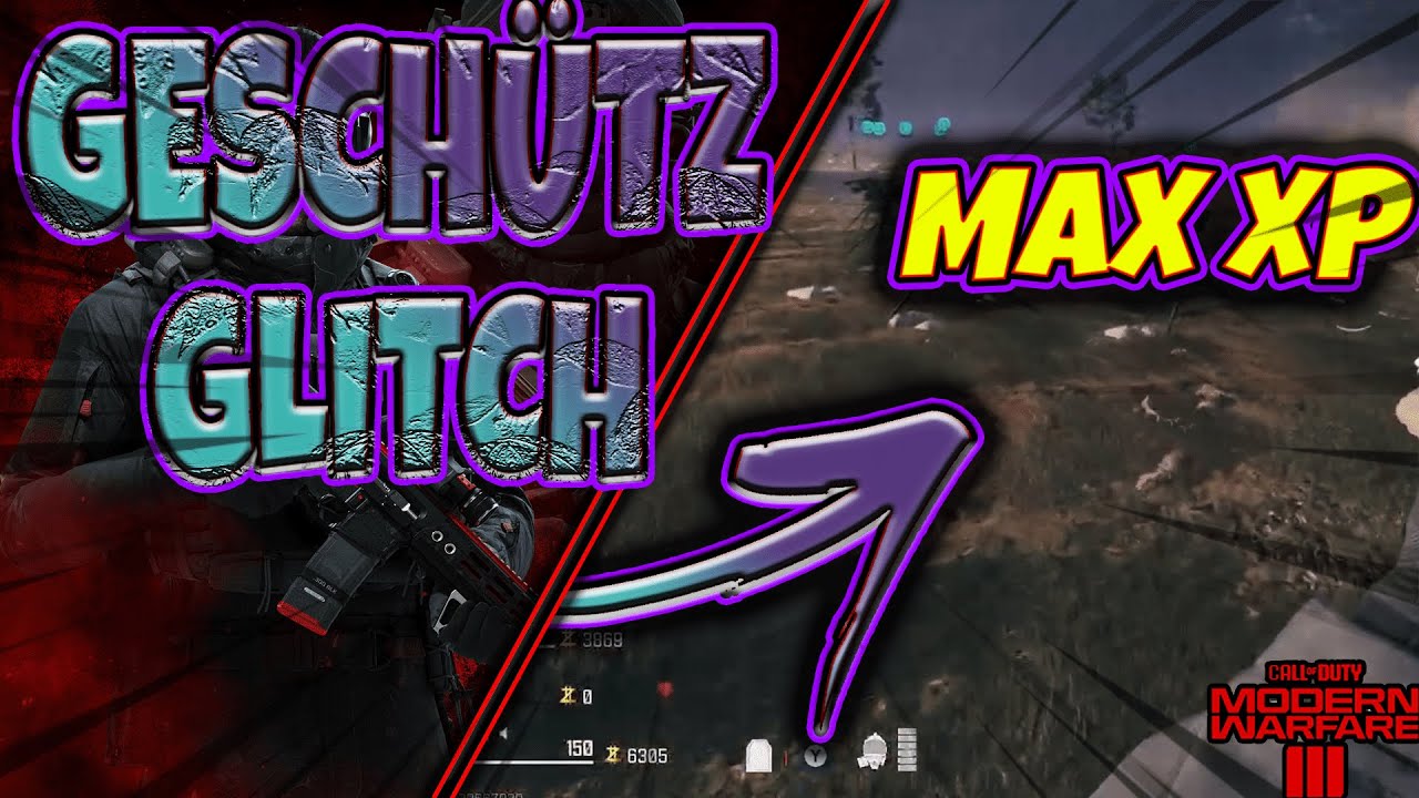Schnell Waffen Leveln Xp Glitch Mit Geschütz Call Of Duty Modern