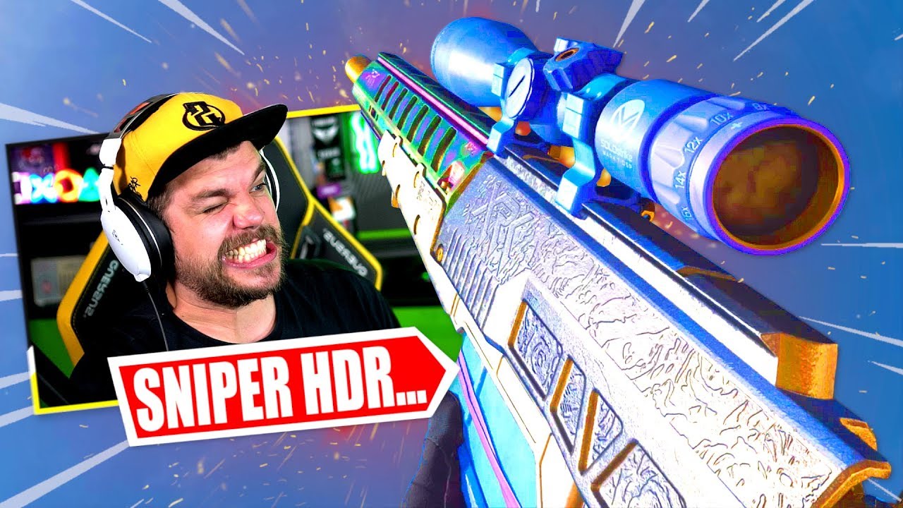 LE SNIPER HDR... sur MODERN WARFARE ! - YouTube