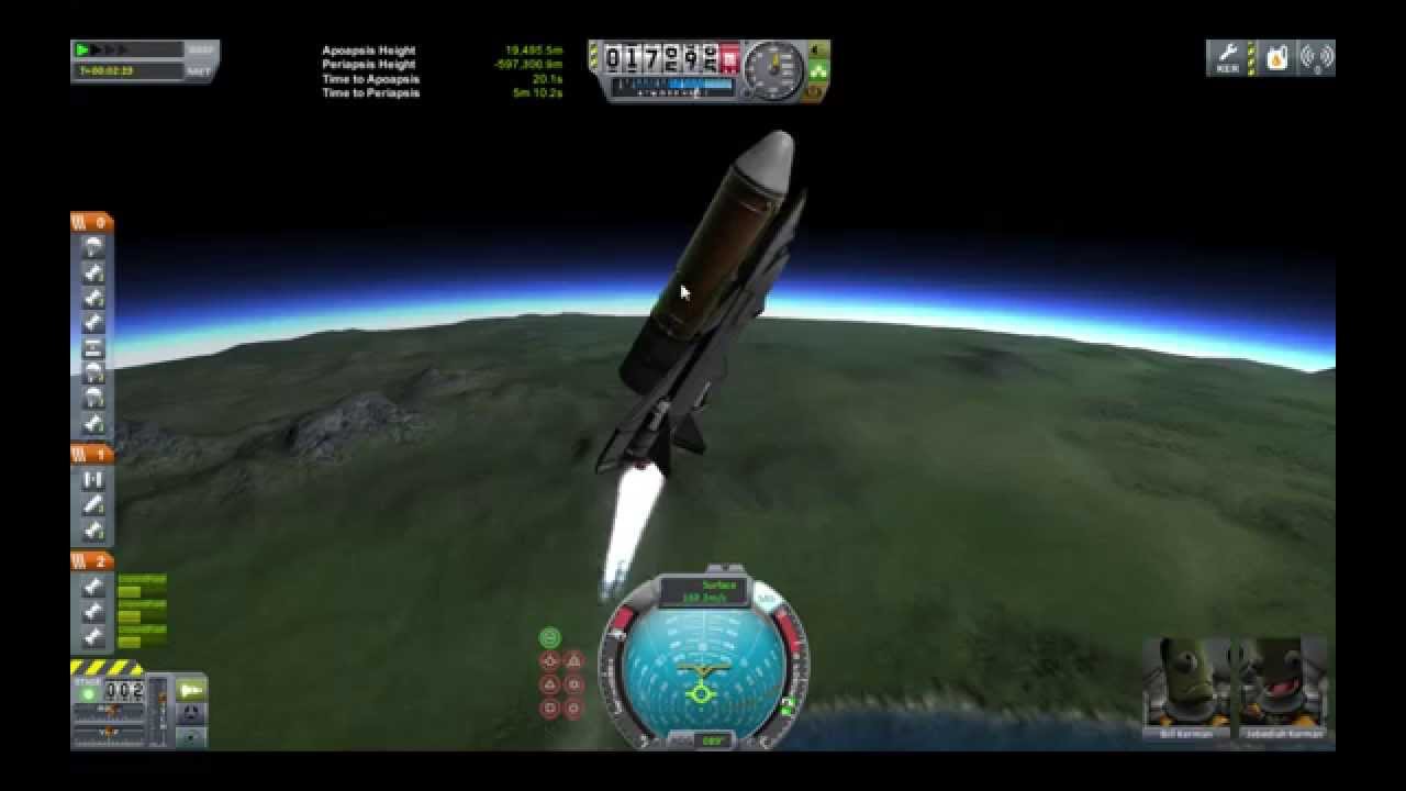 KSP stock Space shuttle Launch [part 1 of 2] - YouTube