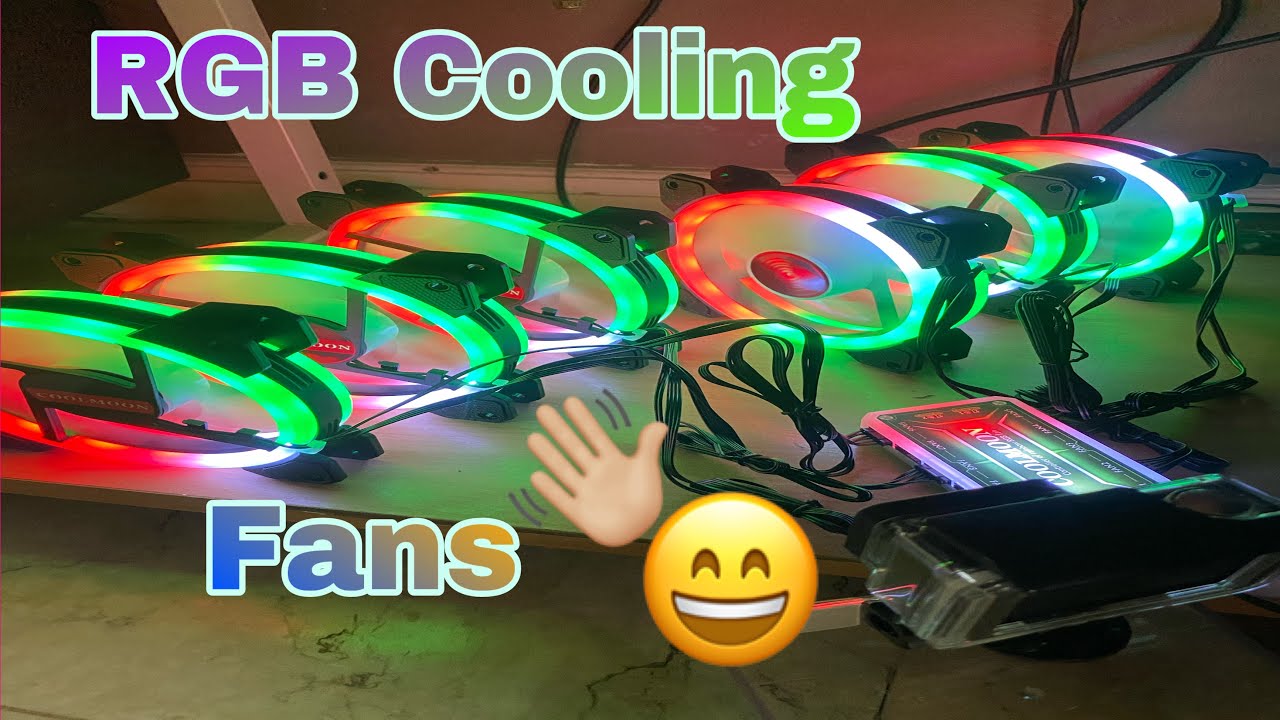 Unboxing Coolmoon Cooling Fans RGB 120MM Review From Lazada - YouTube