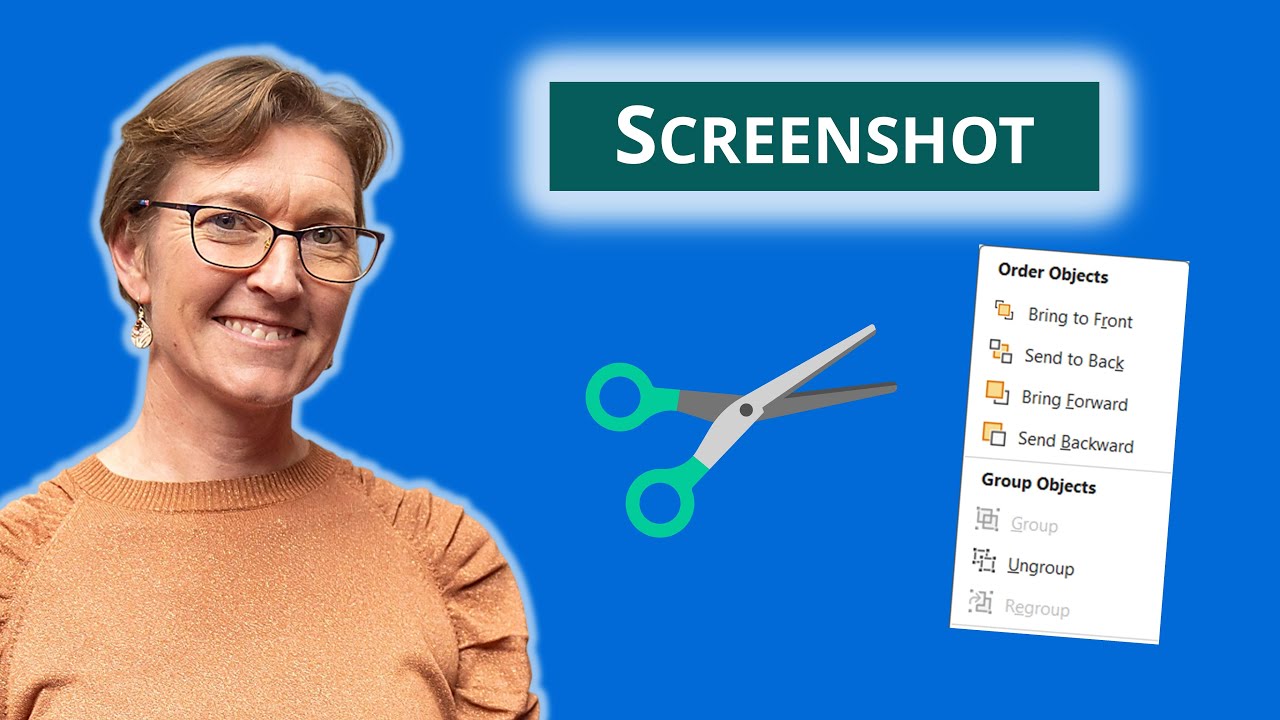 How to screenshot a drop-down menu - YouTube