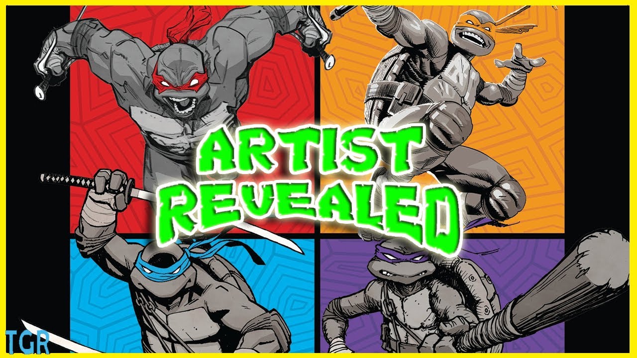 new ninja turtles artists are revealed - YouTube