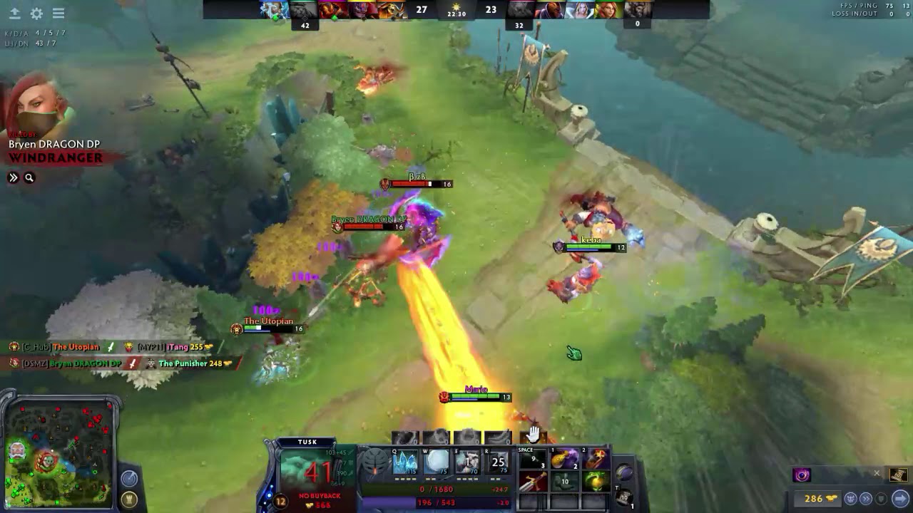 DOTA 2 TUSK NEWBIE, TUSKAR THE TUSBOL - YouTube