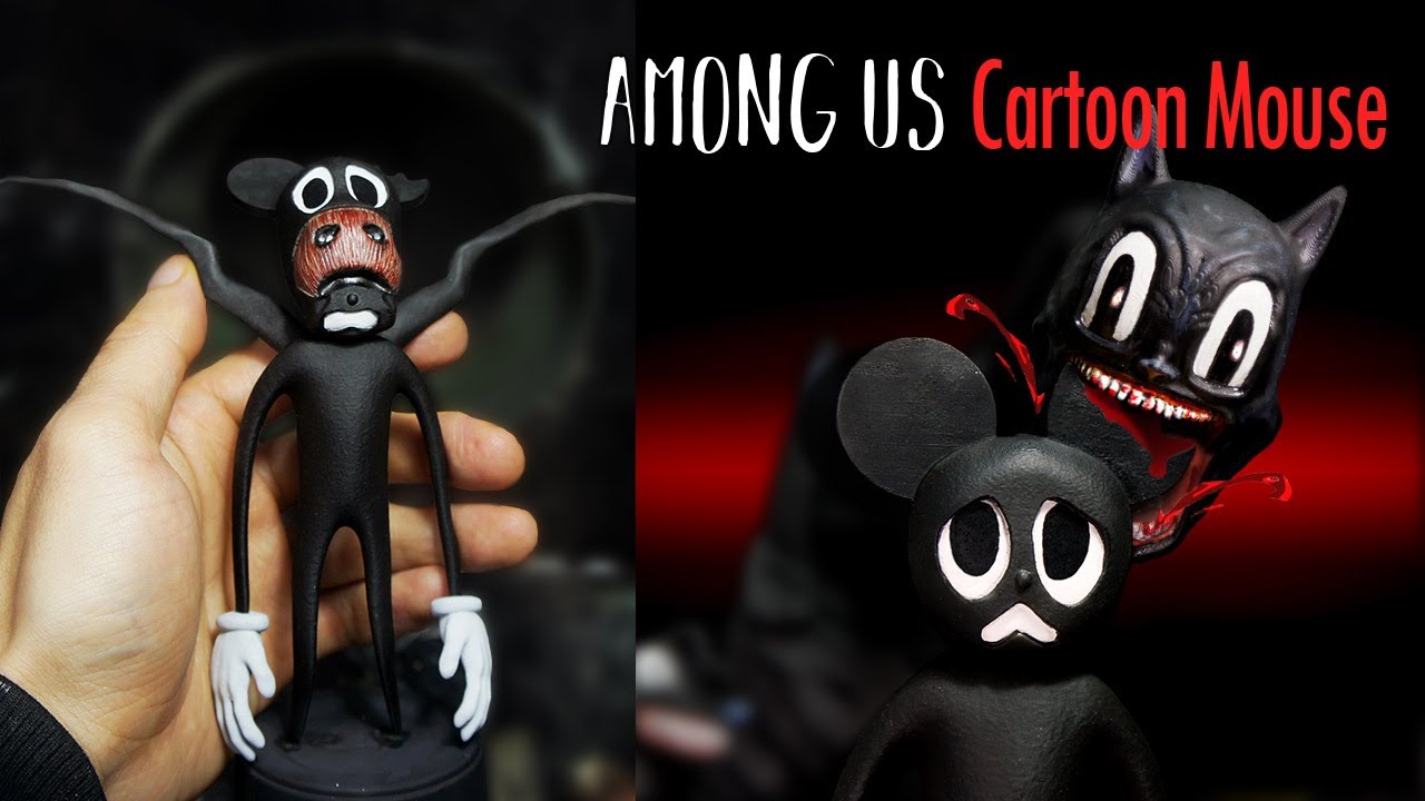 Making Real Cartoon Mouse Among us Impostor Kill Sculpture Timelapse ...