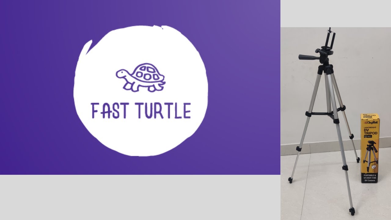 DIGITEK DTR 340 LT Tripod | Review | Fast Turtle - YouTube