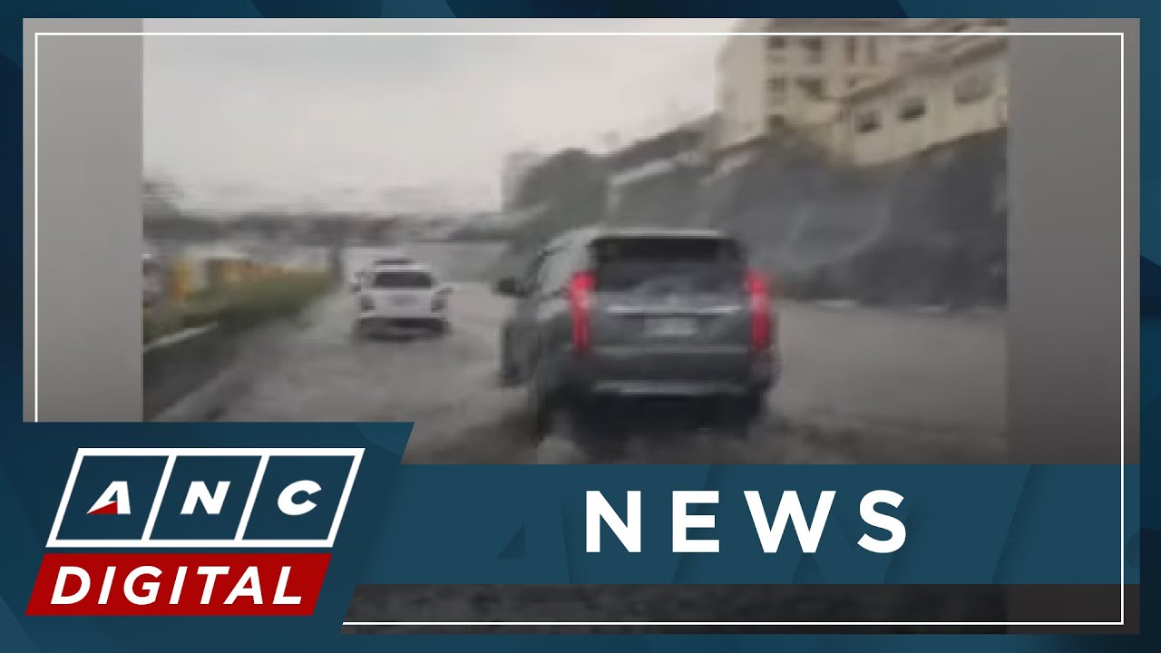 Rain, floods cause heavy traffic in SLEX | ANC - YouTube