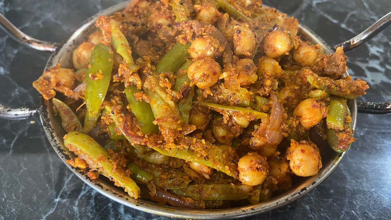 Very Tasty Thondekayi Kadale Palya|Tindora Chana Sabzi |Ivy guard ...