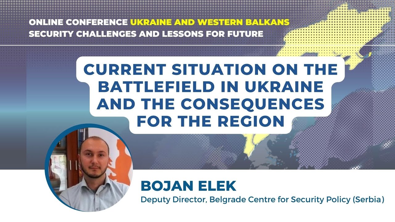 Bojan Elek on the impact of Russo-Ukrainian War on the Western Balkans ...