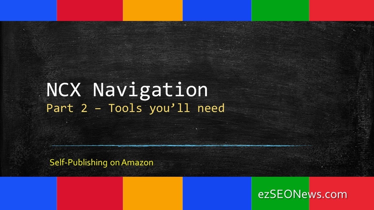 NCX Navigation - Free tools you'll need - YouTube