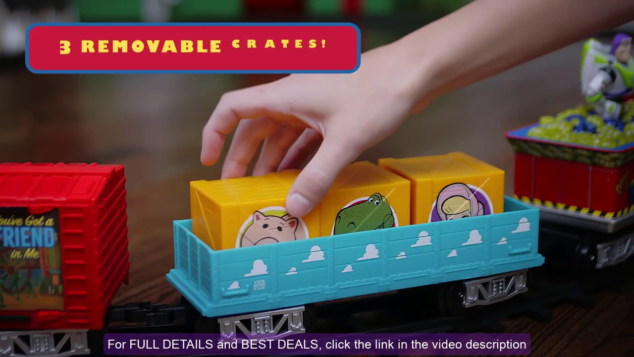 Lionel Pixar's Toy Story Ready-to-Play Battery Powered Model Train Set ...
