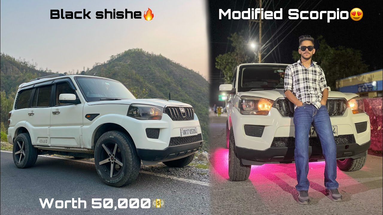 Modified my Mahindra Scorpio ️🔥 Best Scorpio in town🔥 in worth 50,000 # ...