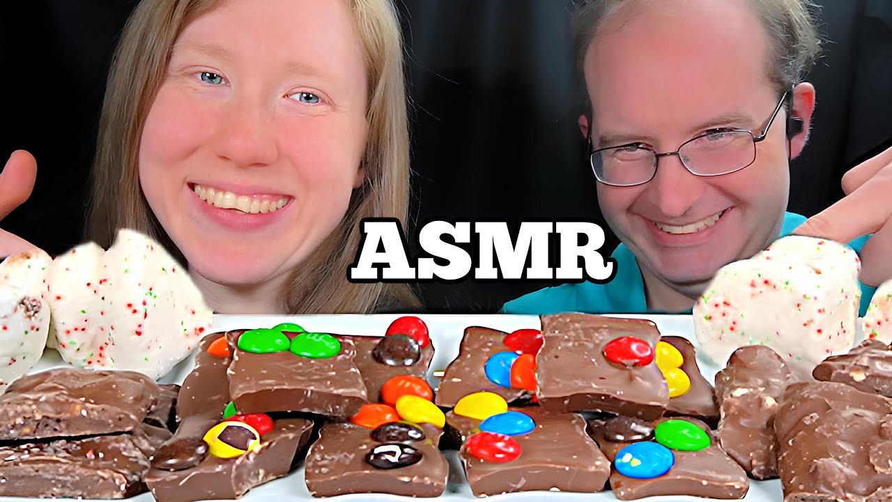 ASMR CHRISTMAS CHOCOLATE MUKBANG EATING SOUNDS - YouTube