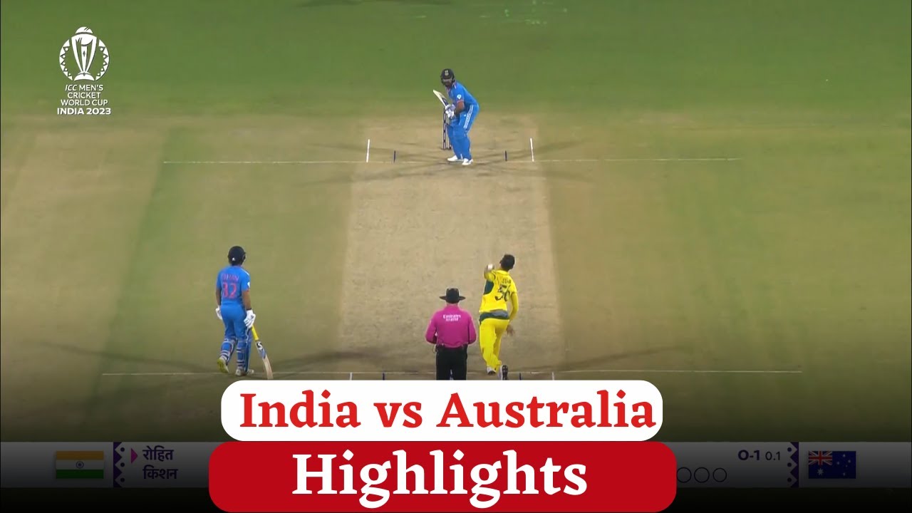 IND vs AUS Highlights | INDIA Beat AUSTRALIA by 6 Wickets | IND vs AUS ...