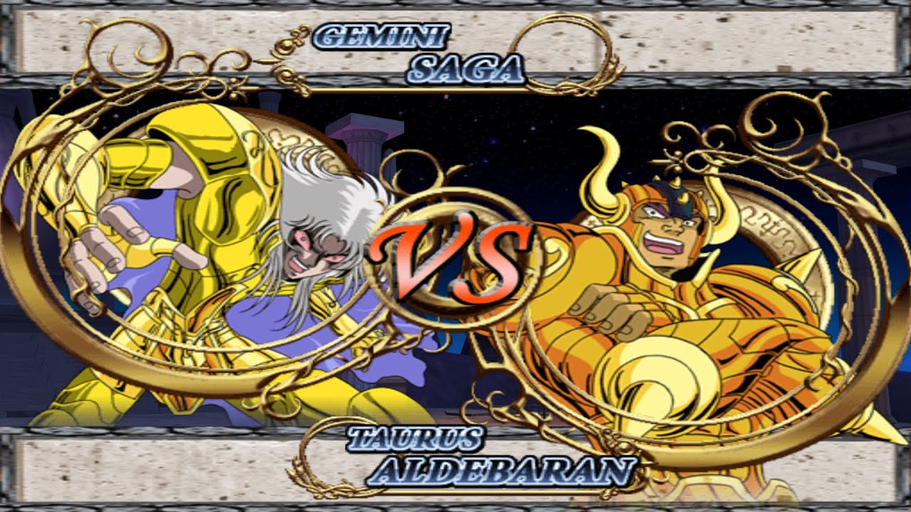 Gemini Saga vs Taurus Aldebaran - Saint Seiya: The Hades - YouTube