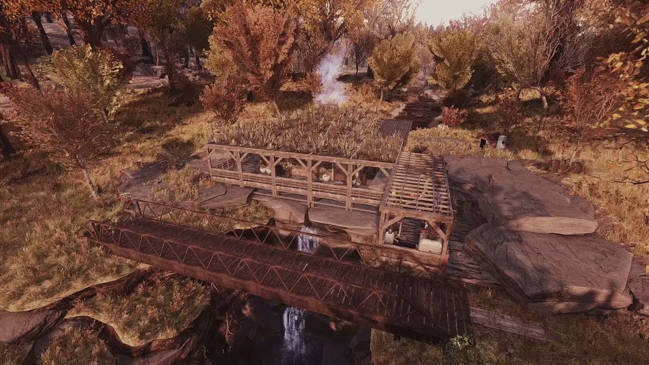 Slumber Mill Waterfall Cabin - YouTube