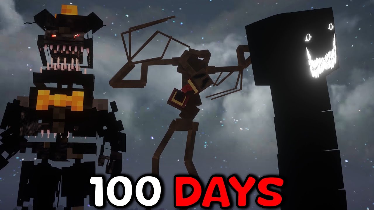 Surviving Minecraft's Most Terrifying Mods For 100 Days...3 - YouTube