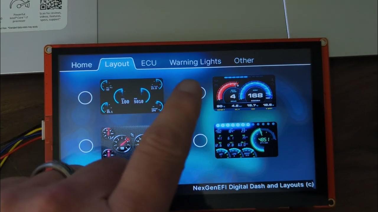 NexGenEFI Digital Dash - Community Edition (ESP32) - YouTube