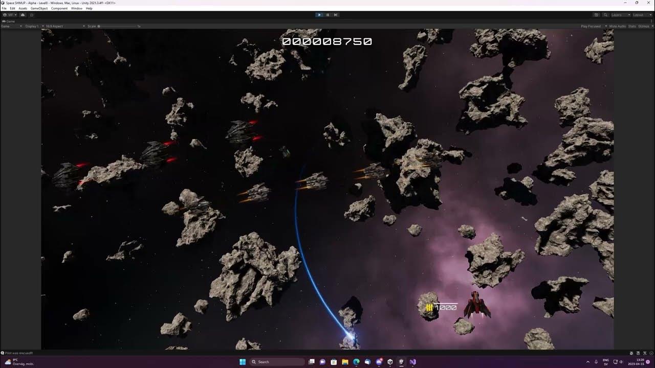 Space SHMUP Project - Autonomous Fighter AI - YouTube