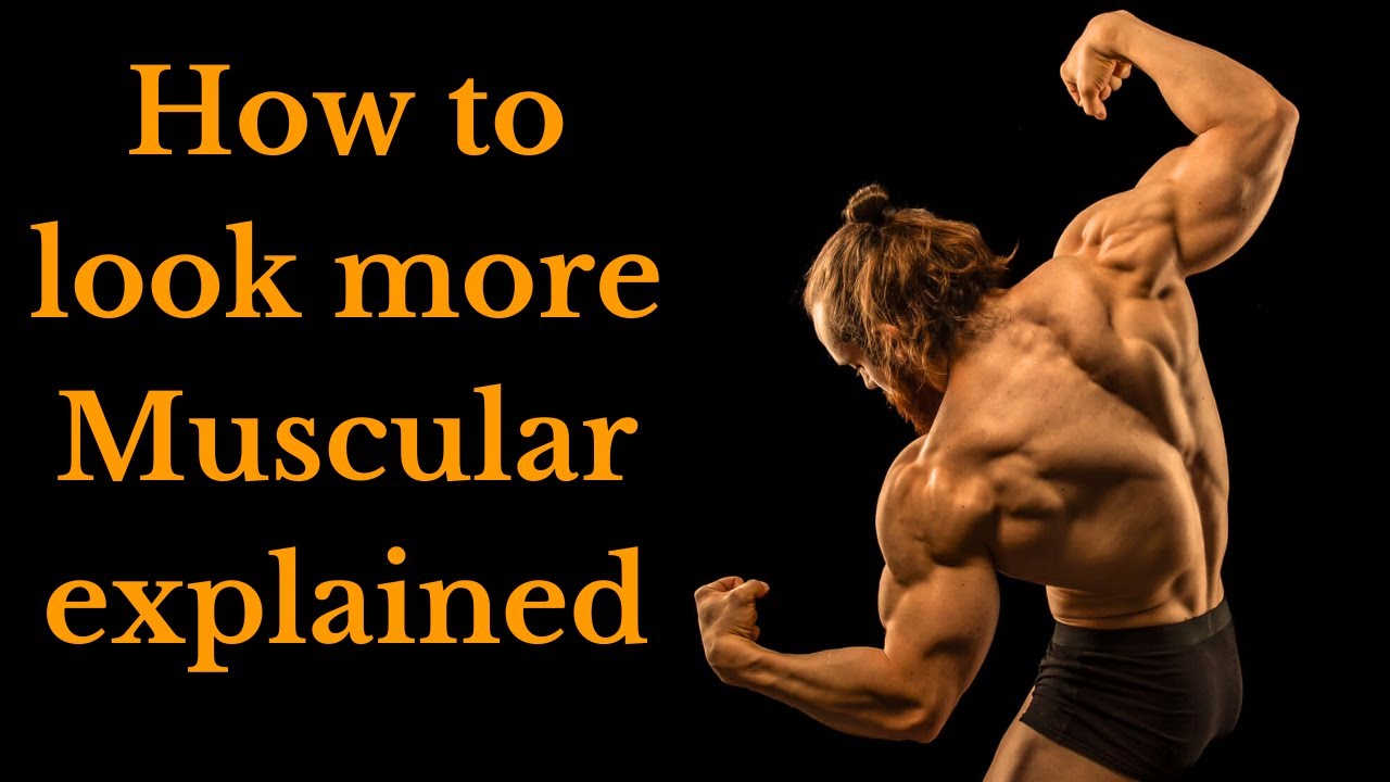 How to look more Jacked FAST - YouTube