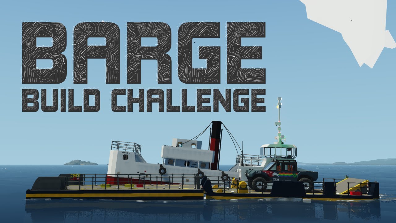 Stormworks | Build Challenge 1 | Barge - YouTube