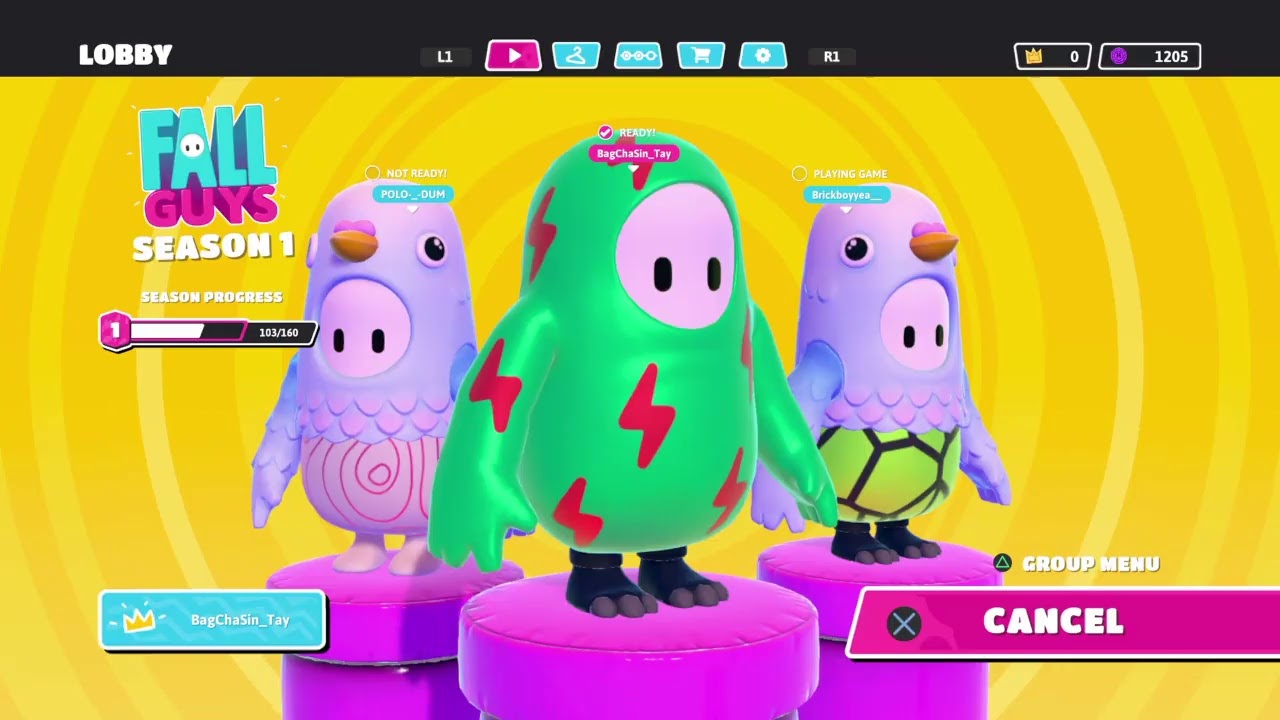 Silvergames Fallguys