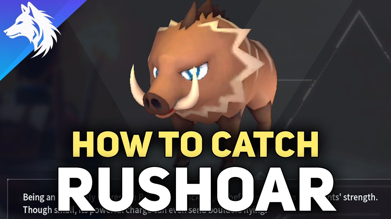 Where To Catch Rushoar (Location, Stats & Habitat) Palworld - YouTube